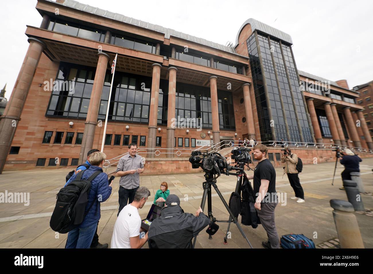 A general view of Newcastle Upon Tyne Magistrates' Court where Daniel ...
