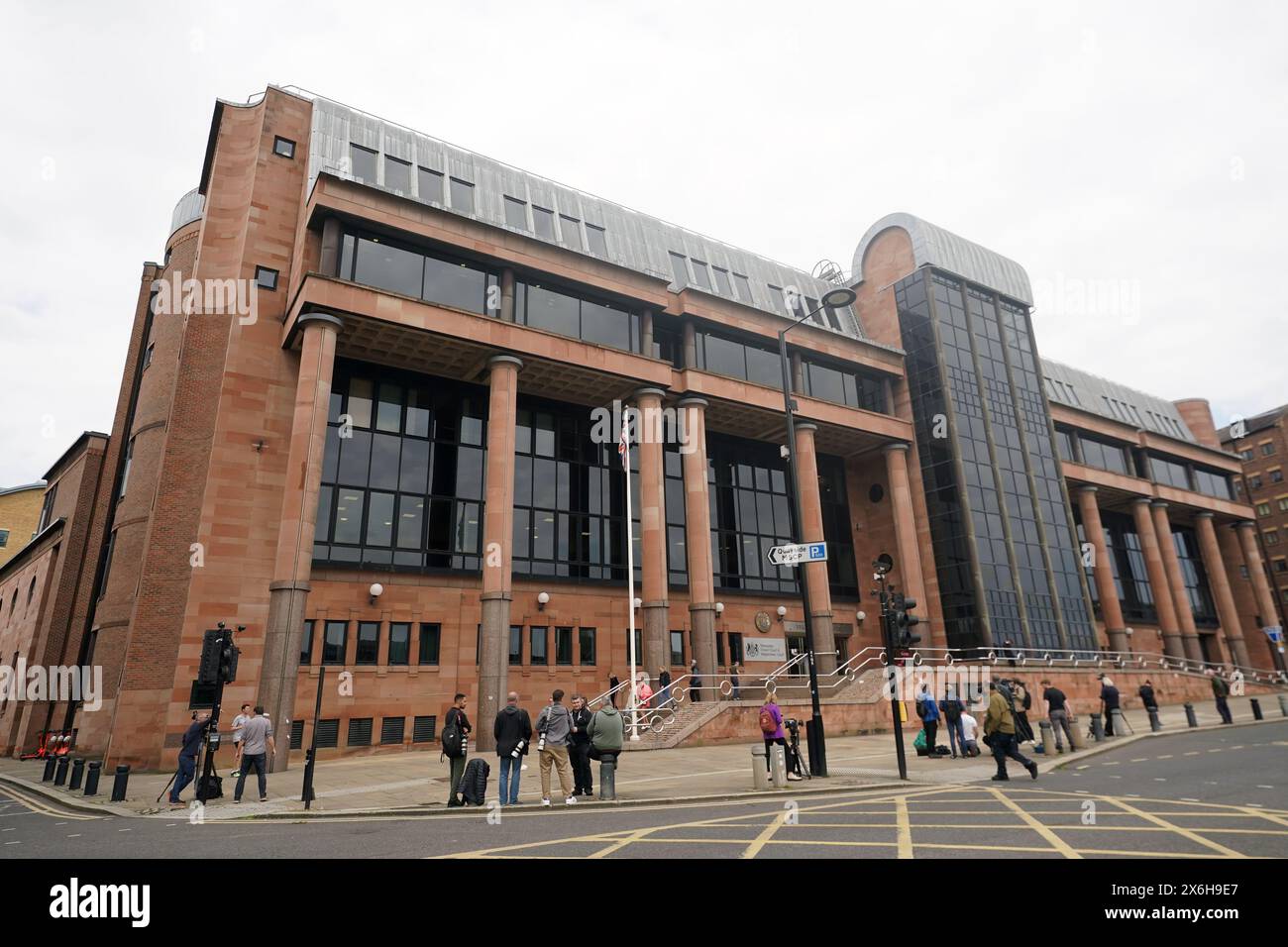 A general view of Newcastle Upon Tyne Magistrates' Court where Daniel ...