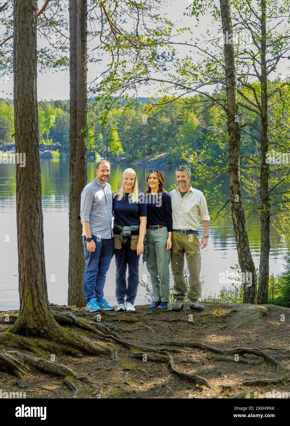 Oslo, Norwegen. 15th May, 2024. Danish King Frederik, Queen Mary and ...