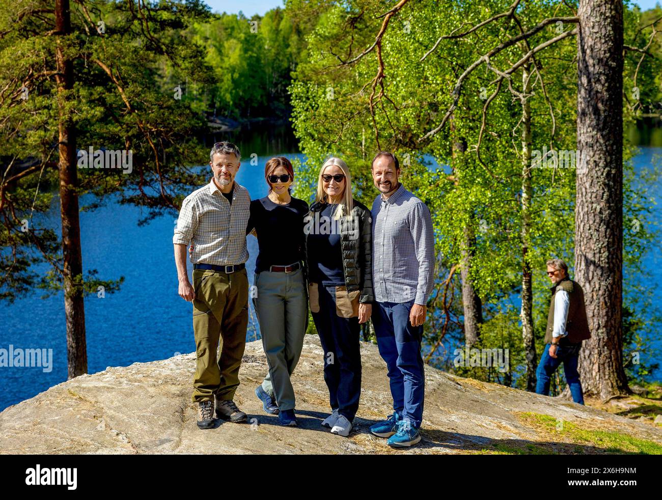 Oslo, Norwegen. 15th May, 2024. Danish King Frederik, Queen Mary and ...