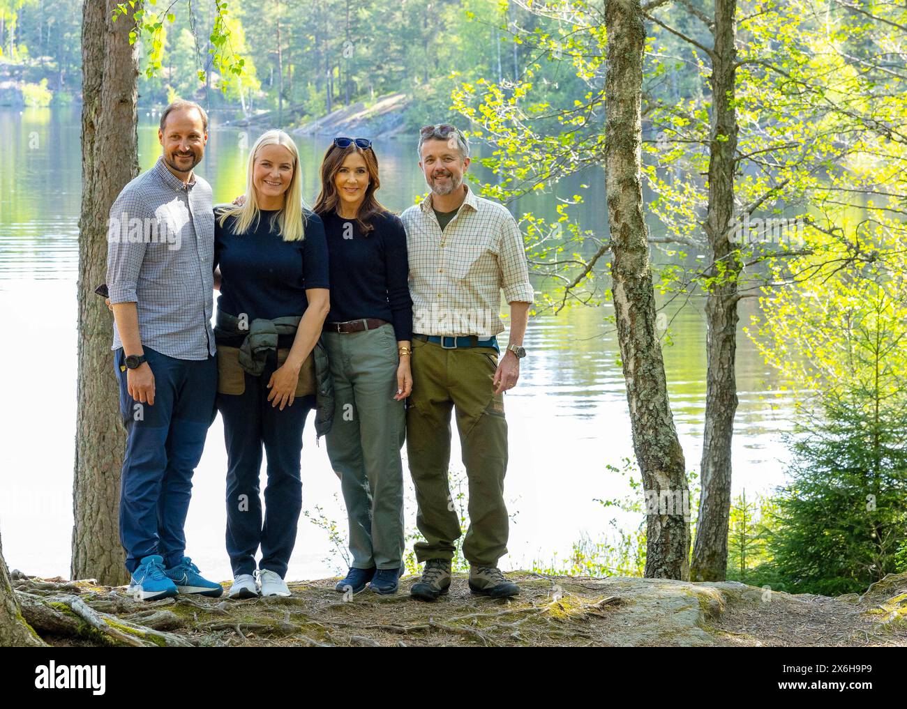 Oslo, Norwegen. 15th May, 2024. Danish King Frederik, Queen Mary and ...
