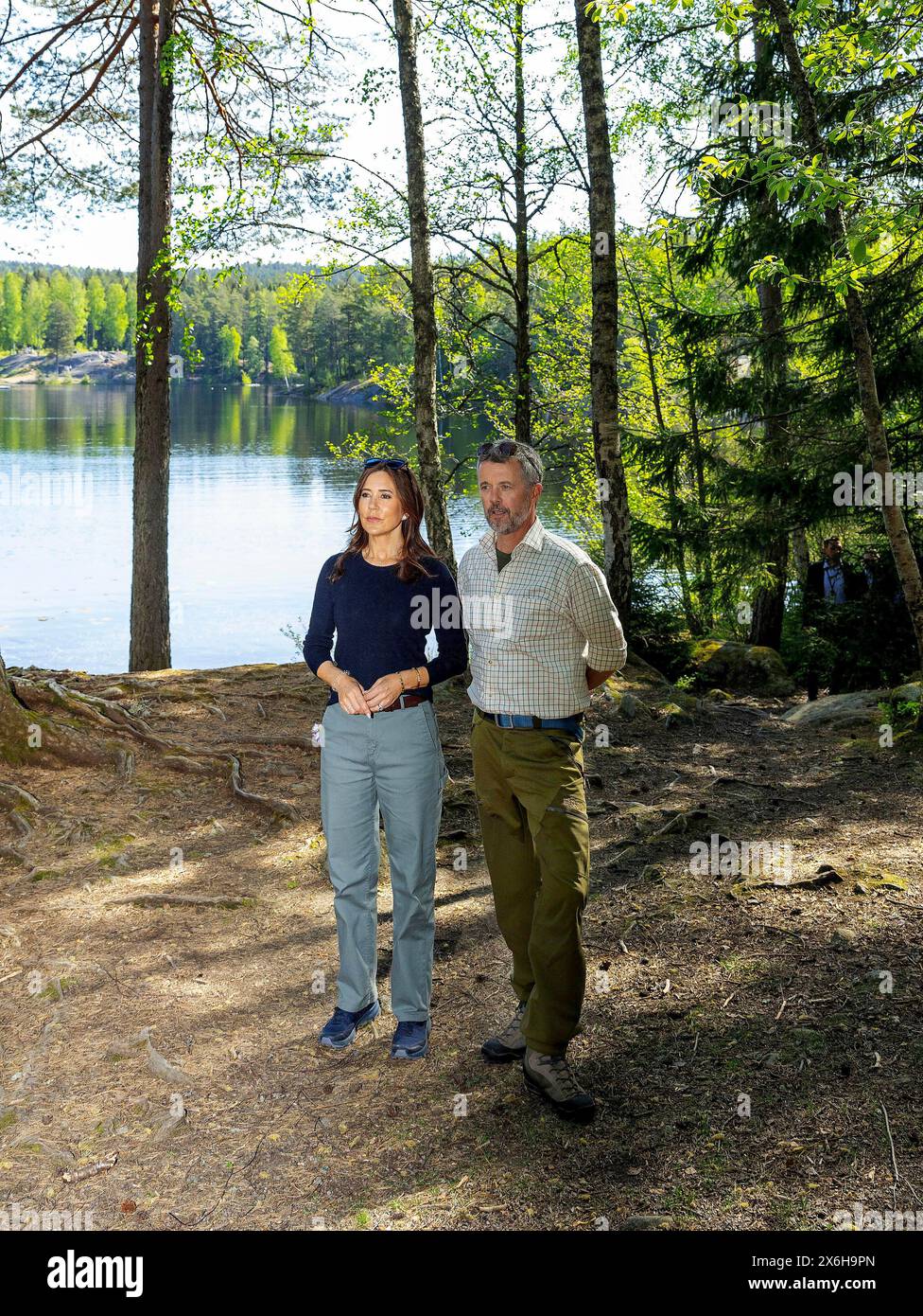 Oslo, Norwegen. 15th May, 2024. Danish King Frederik, Queen Mary and Norwegian crown prince ...