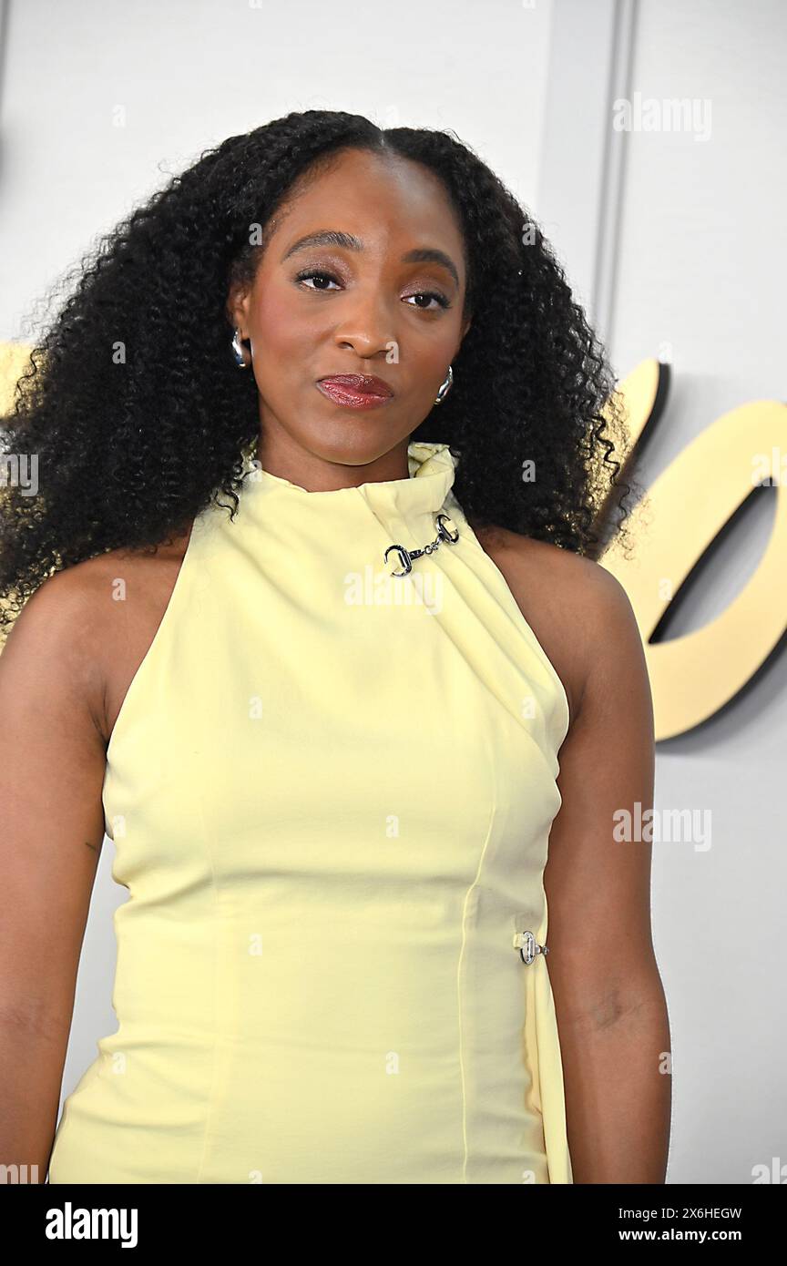 Iantha Richardson attends the Disney 2024 Upfront Red Carpet at North ...