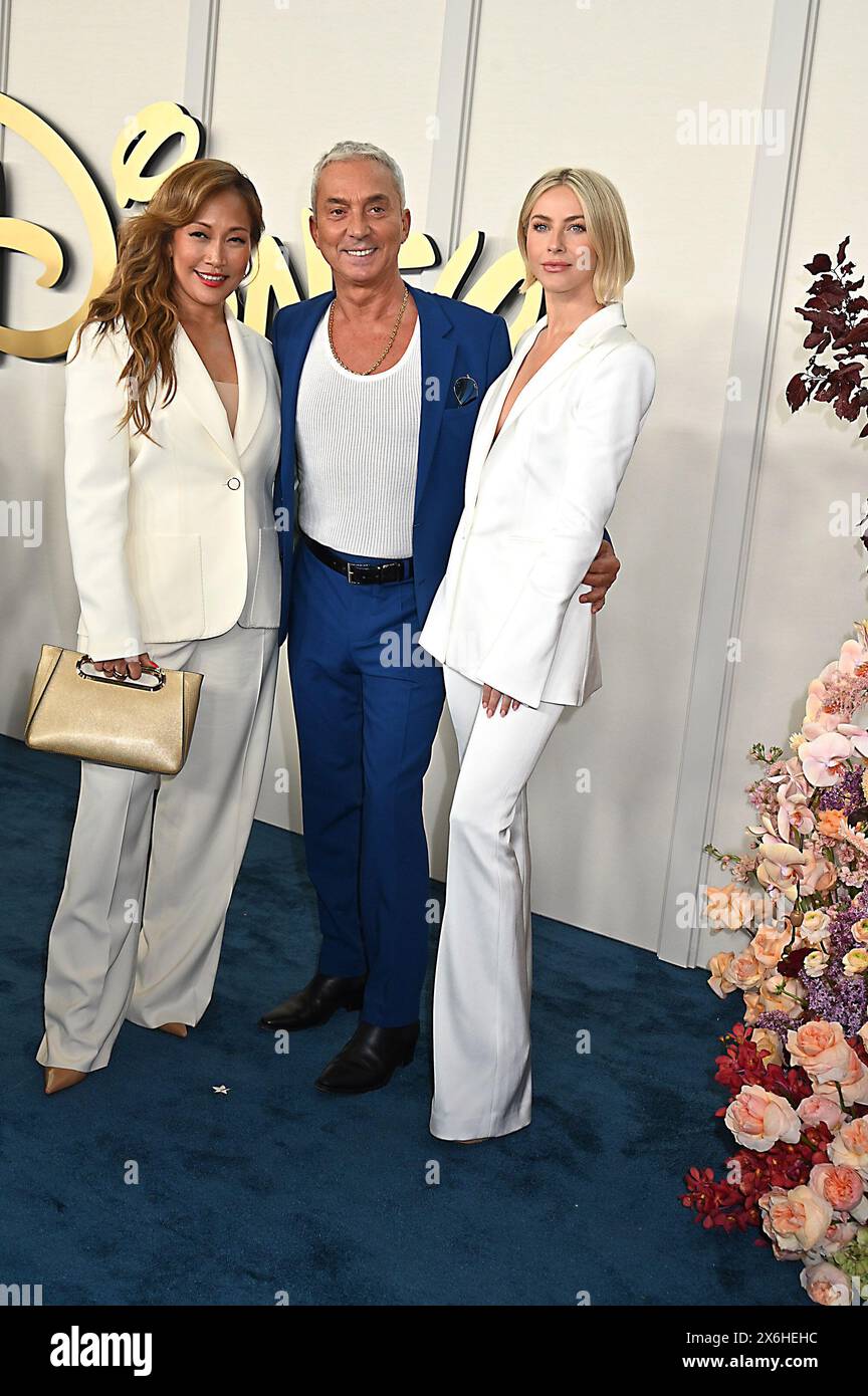 Carrie Ann Inaba, Bruno Tonioli & Julianne Hough attendthe Disney 2024 ...