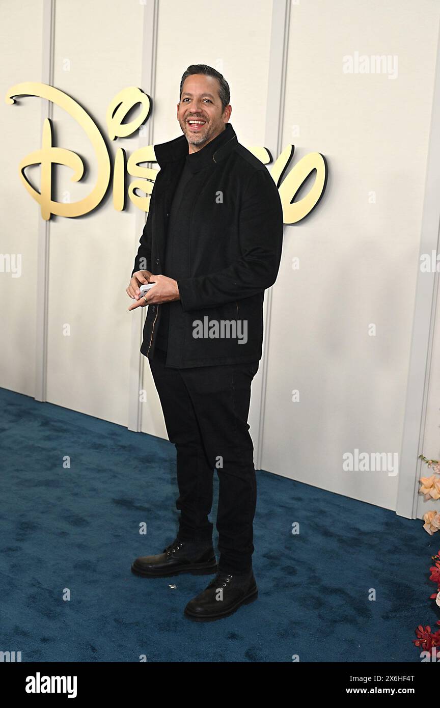 David Blaine attends the Disney 2024 Upfront Red Carpet at North Javits ...