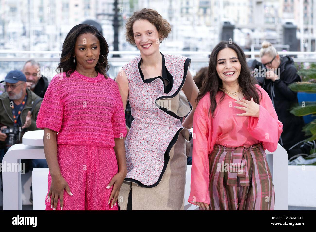 Cannes, France. 15th May, 2024. Members of the Jury Un Certain Regard ...