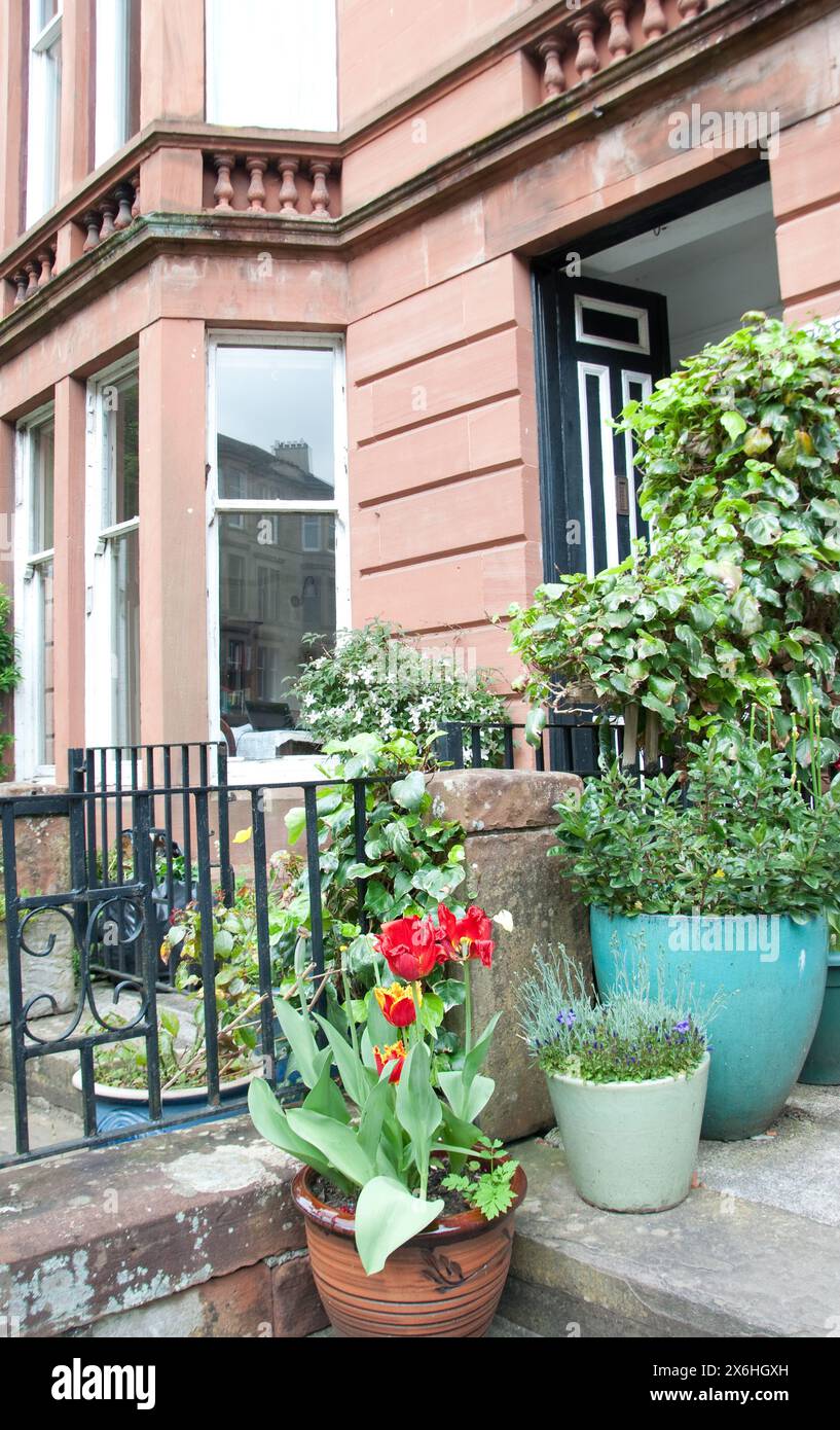 Stone tenements are characteristic of housing in Glasgow — they have ...