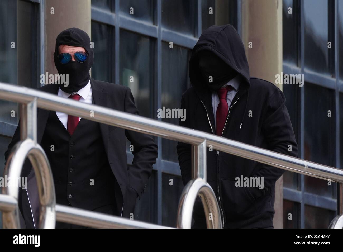 Daniel Graham (left) and Adam Carruthers at Newcastle Upon Tyne ...