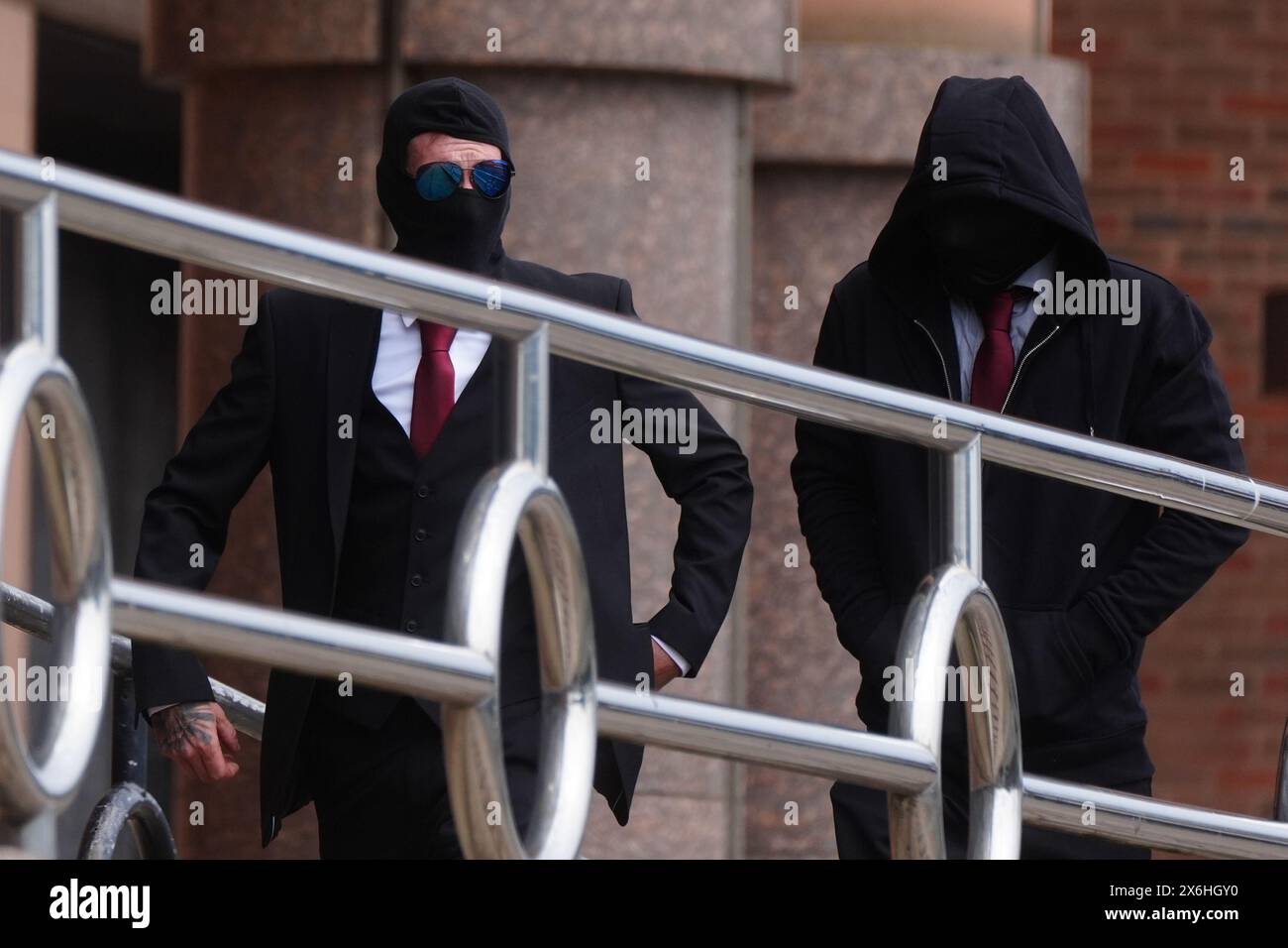 Daniel Graham (left) and Adam Carruthers at Newcastle Upon Tyne ...