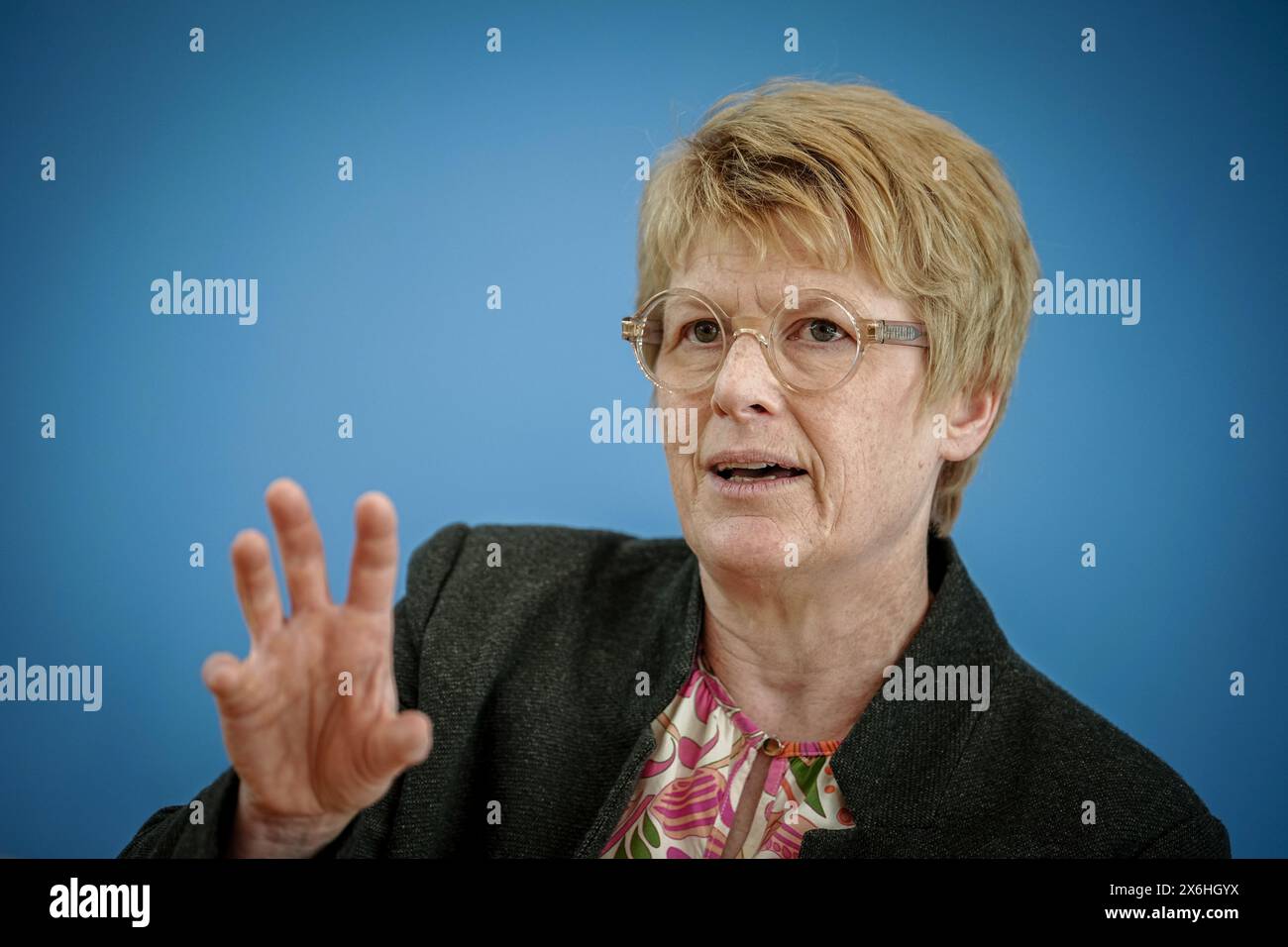 Berlin, Germany. 15th May, 2024. Veronika Grimm presents the Spring ...