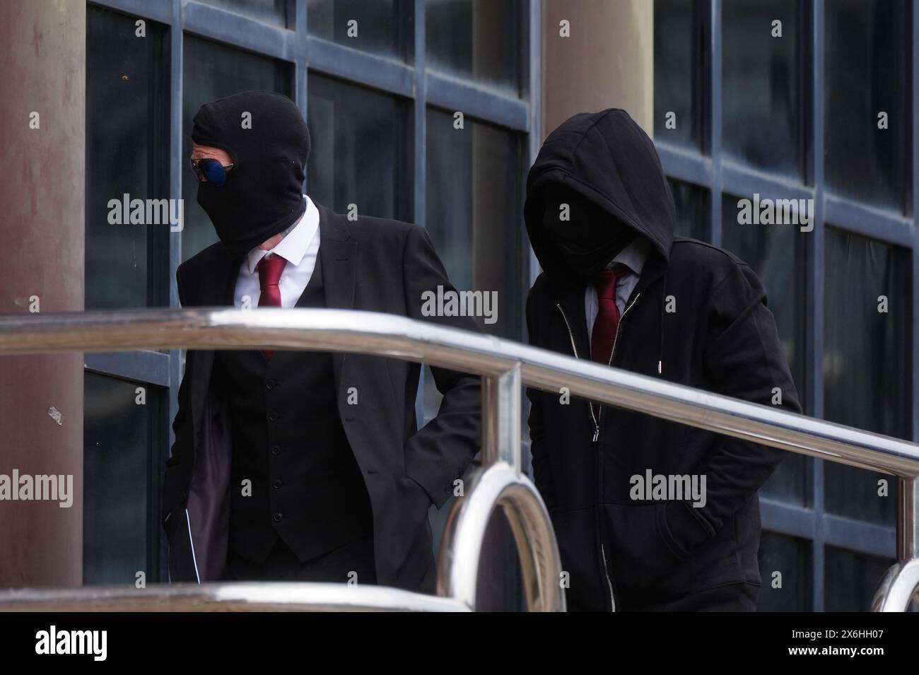 Daniel Graham (left) and Adam Carruthers at Newcastle Upon Tyne ...
