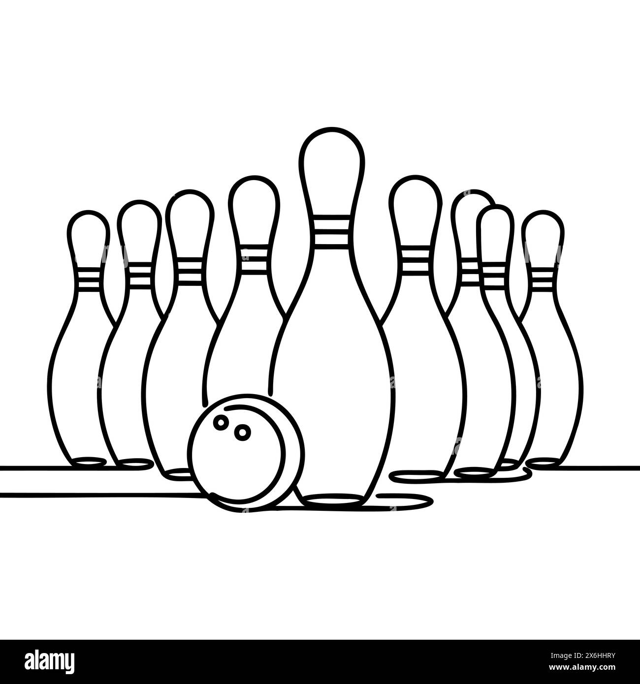 Up the alley Stock Vector Images - Alamy