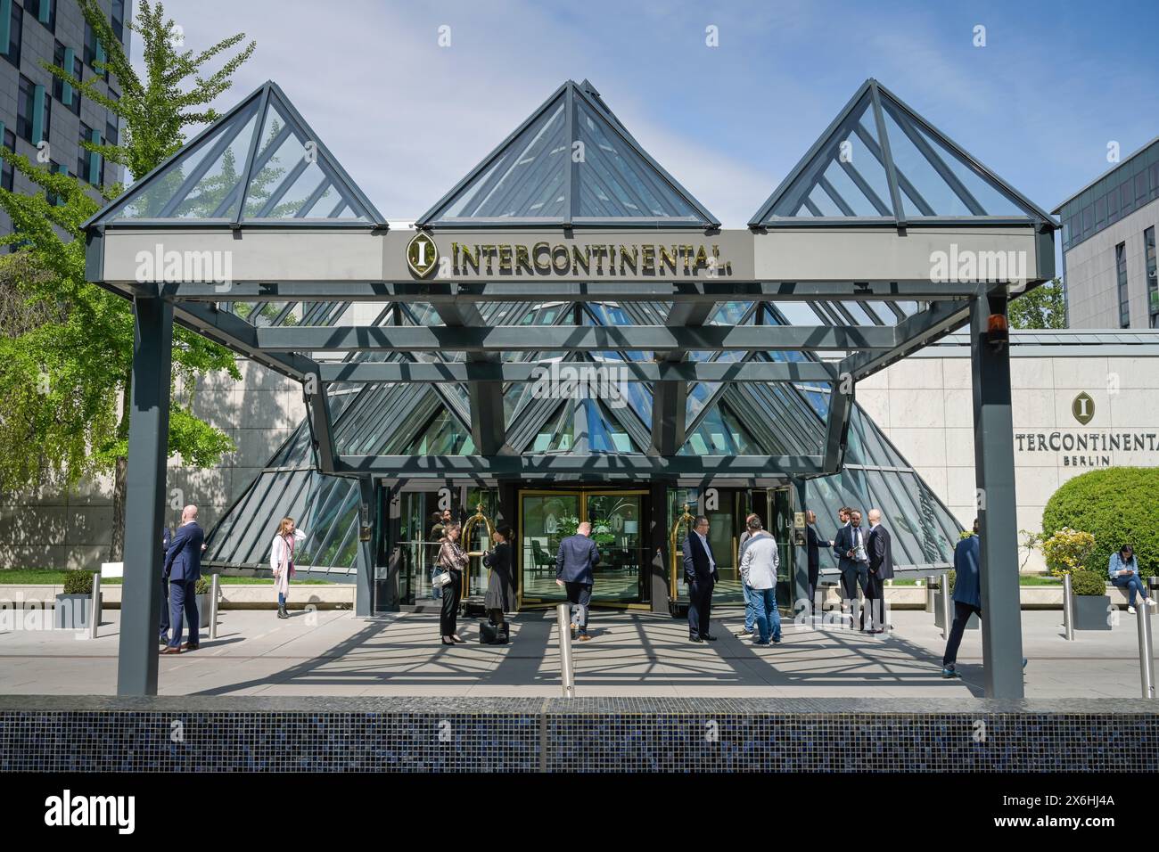 Hotel Intercontinental, Budapester Straße, Tiergarten, Mitte, Berlin ...