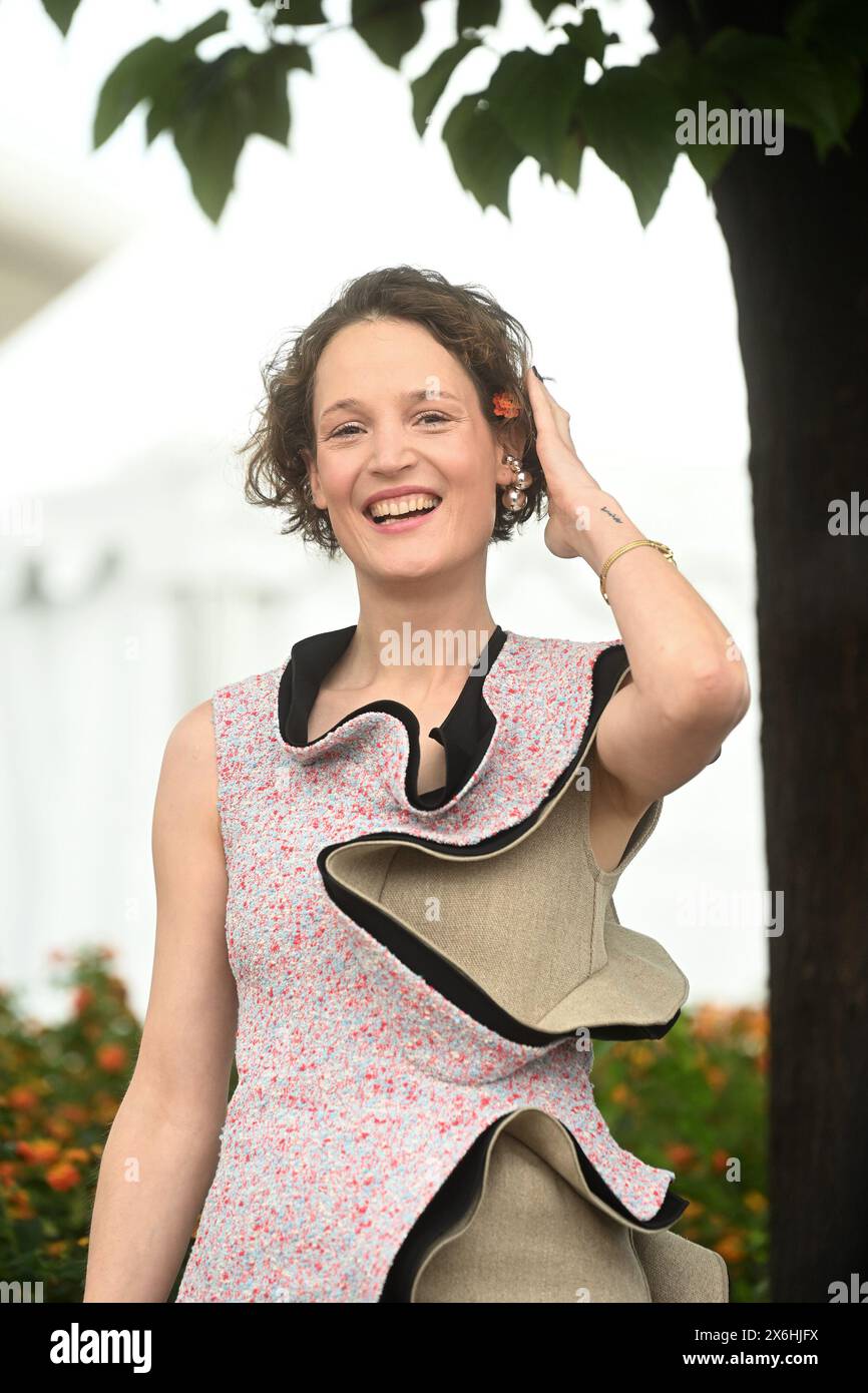 Cannes, France. 15th May, 2024. German actress Vicky Krieps attends the ...