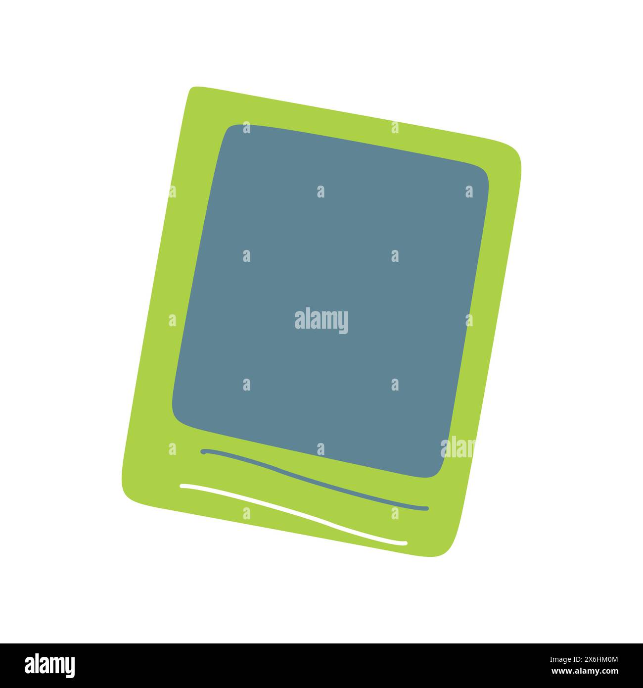 Frame for Instant Photo, Color Flat illustration isolated on white ...