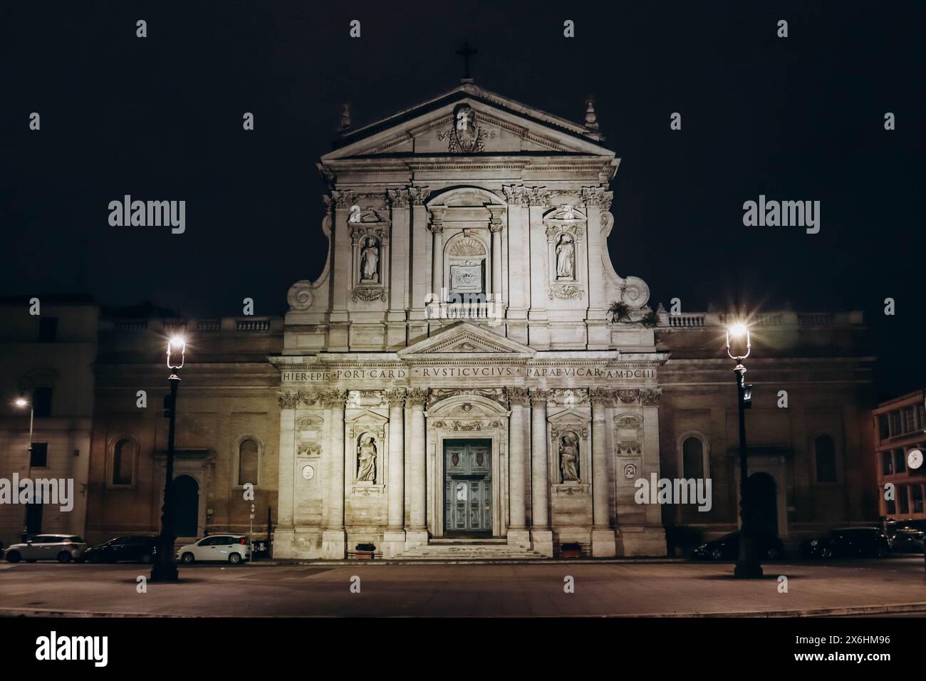 The Church of Saint Susanna at the Baths of Diocletian, a Roman ...