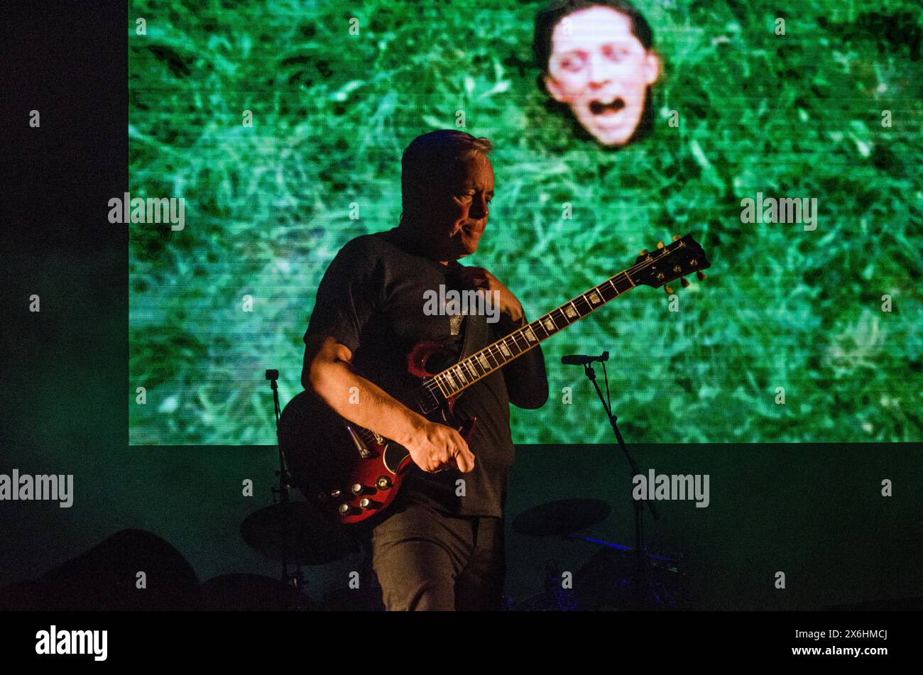 Bernard Sumner of New Order performing at Release Athens Festival in ...
