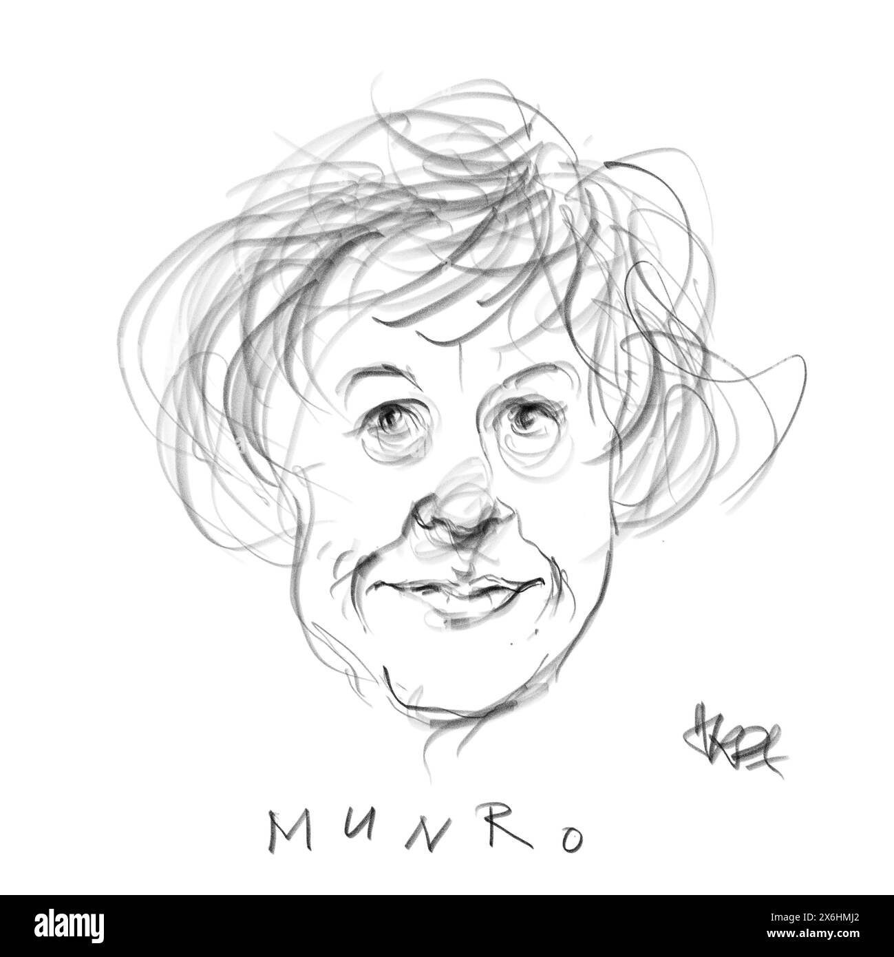 Portrait of the Author Alice Munro Stock Photo - Alamy