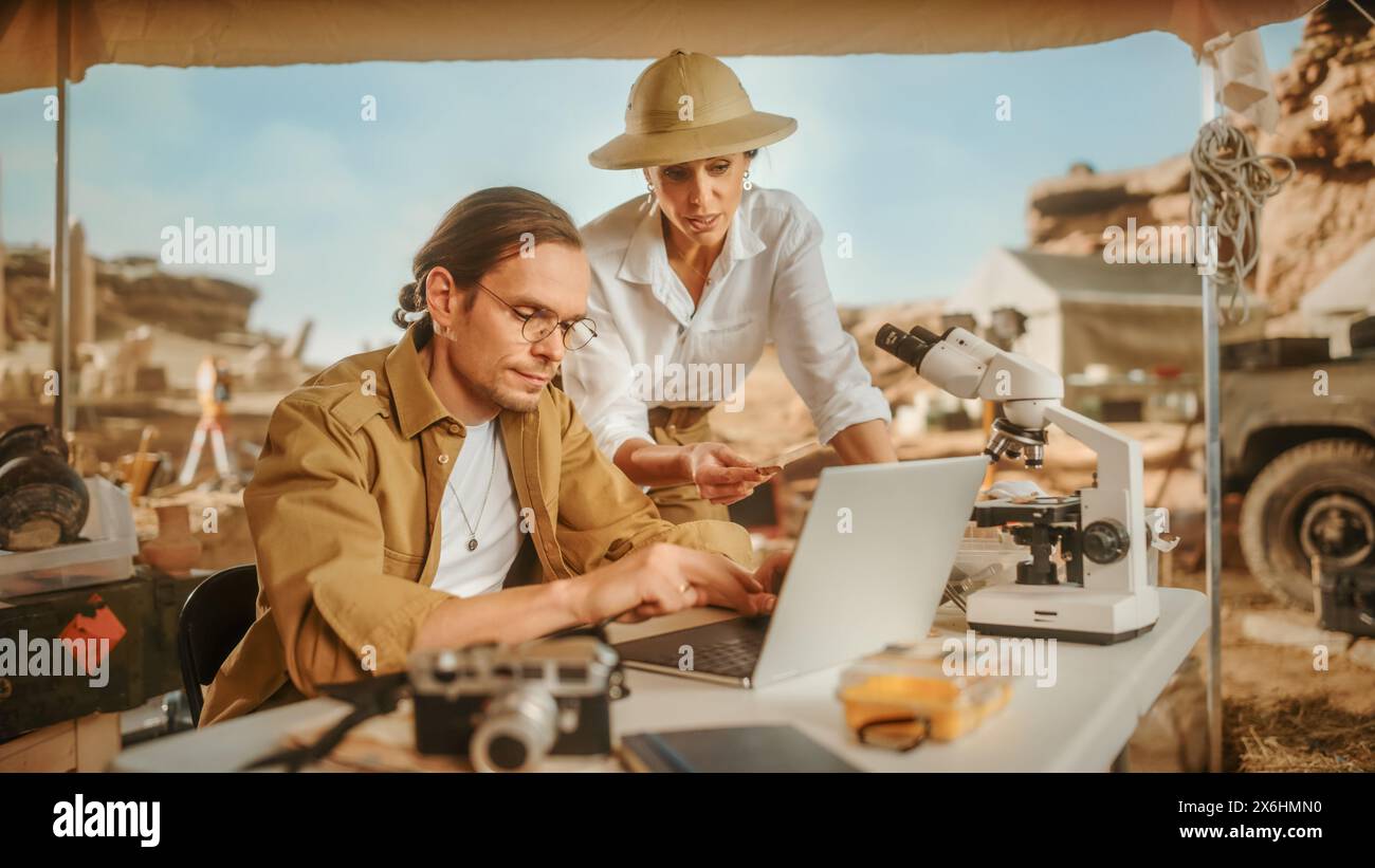 Archeological Digging Site: Two Great Archeologists Talk about Ancient ...