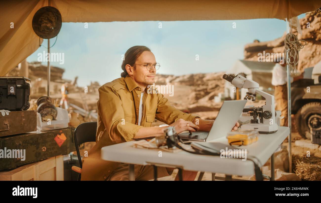 Scientist team excavation hi-res stock photography and images - Alamy