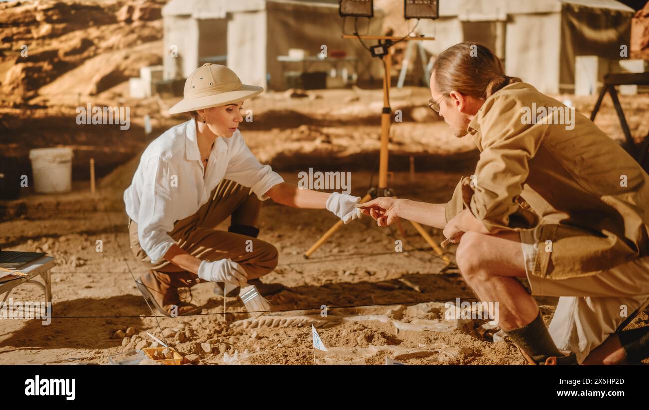 Archaeological Digging Site: Two Great Paleontologists Discovered ...