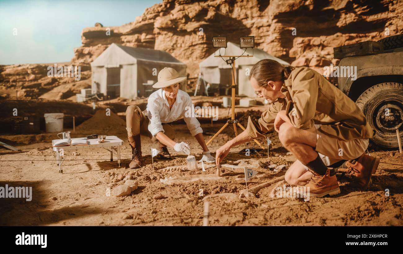 Archaeological Digging Site: Two Great Paleontologists Discovered ...