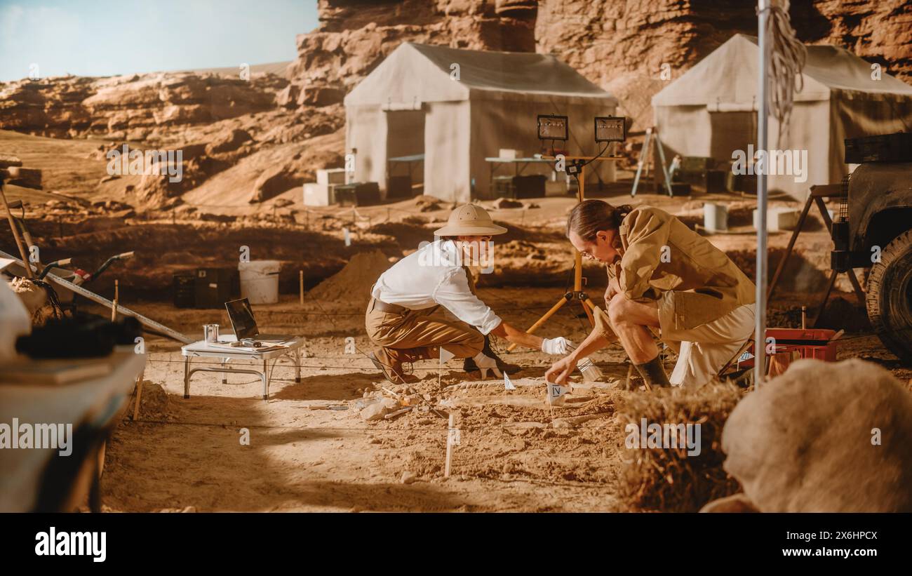 Archaeological Digging Site: Two Great Paleontologists Discovered ...