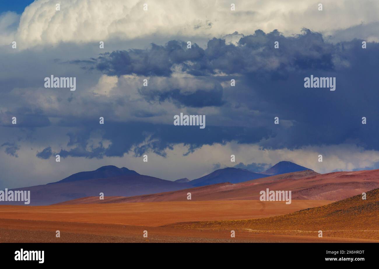 Epic Salvador Dali desert. Unusual natural landscapes in Bolivia Stock ...
