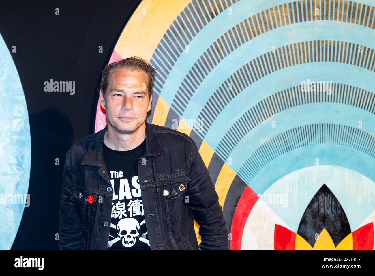 Milano, Italy. 15th May, 2024. Shepard Fairey is posing for a portrait ...