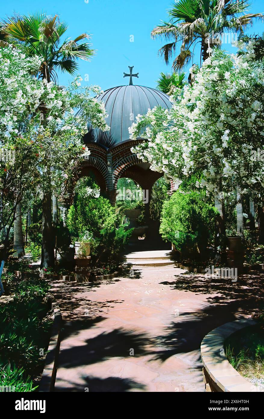 Film image of Greek orthodox chapel at St. Anthony's monastery in ...