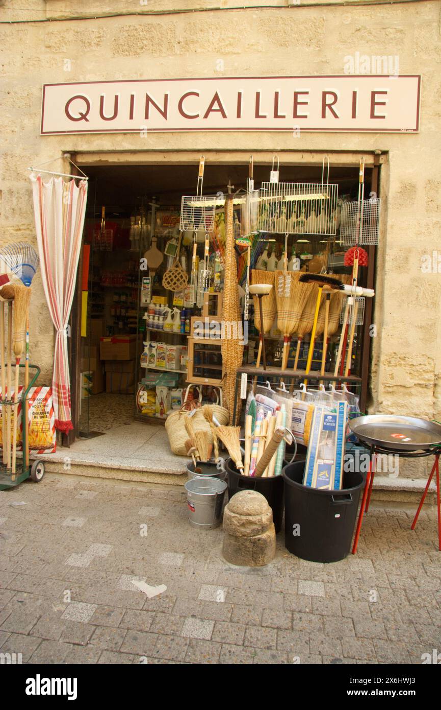 Traditional French quincaillerie hardware shop Stock Photo - Alamy