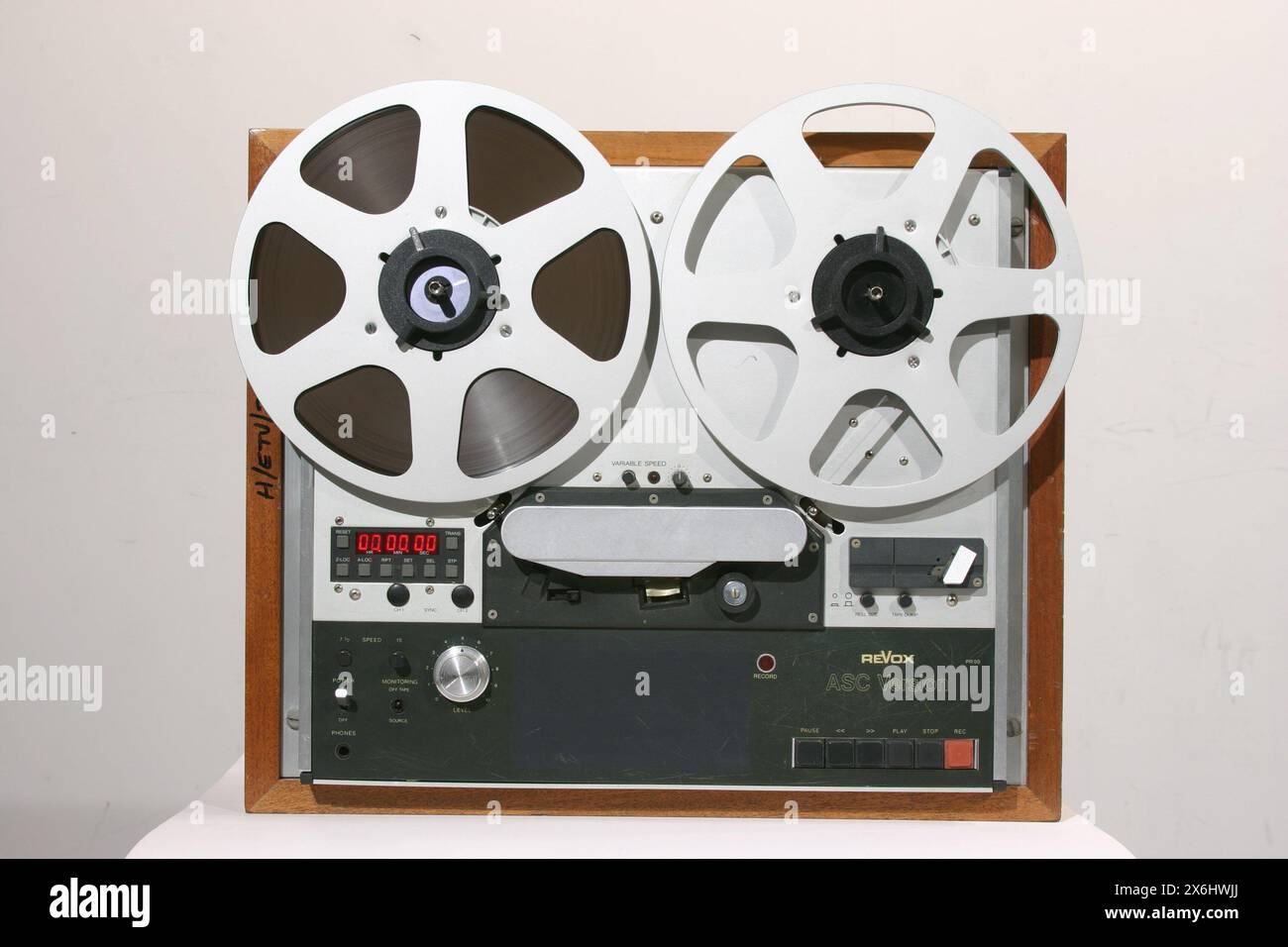 Revox Pro99 Open reel studio tape recorder Stock Photo - Alamy