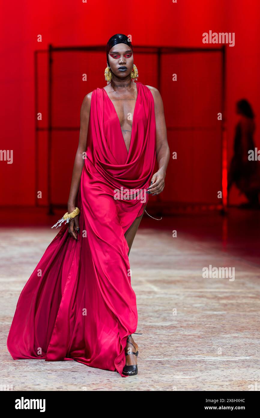 Sydney, Australia. 15th May, 2024. A model walks the runway during the ...