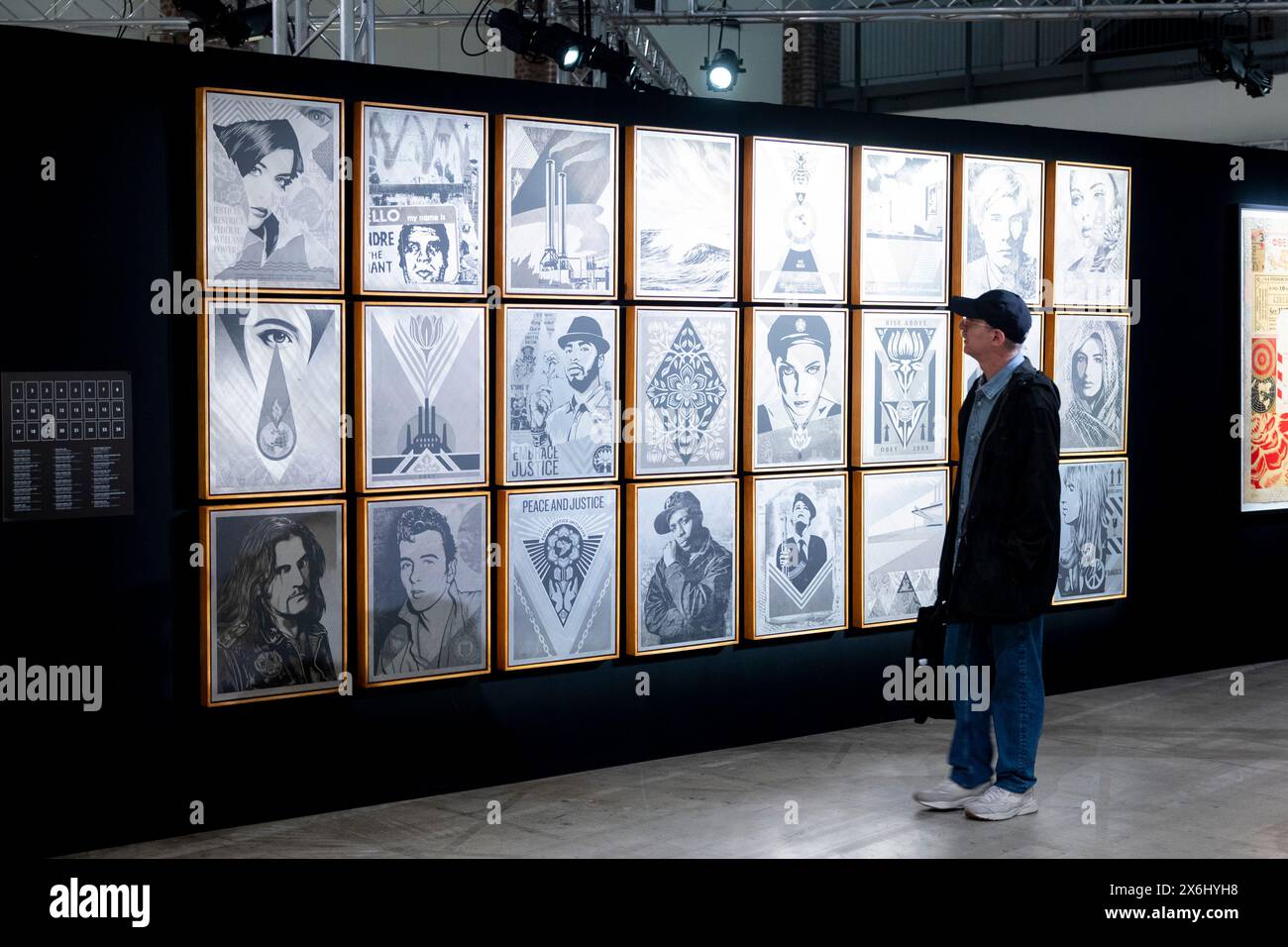 Opening of the exhibition Obey: The Art Of Shepard Fairey at Fabbrica ...