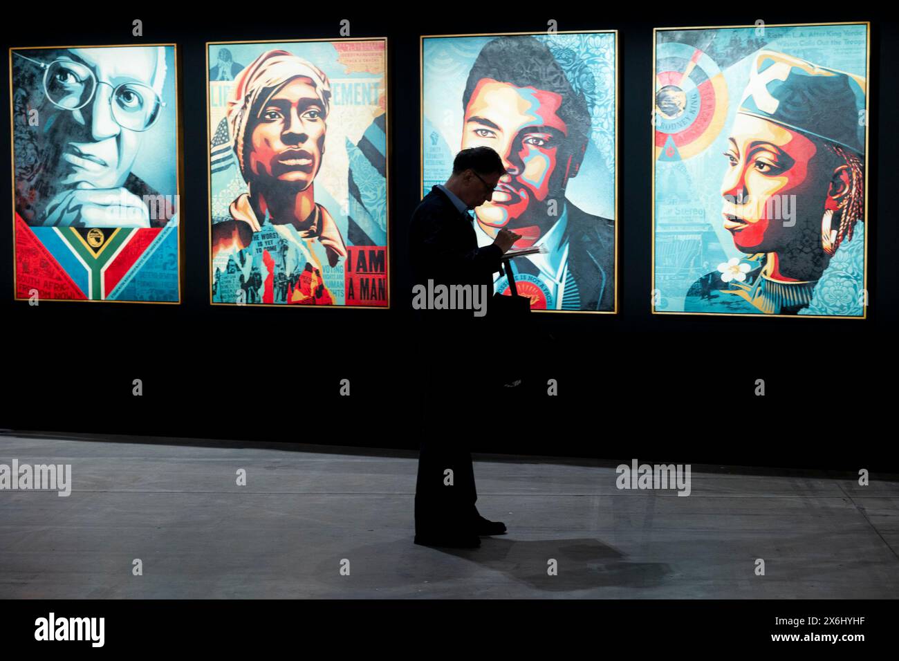 Opening of the exhibition Obey: The Art Of Shepard Fairey at Fabbrica ...