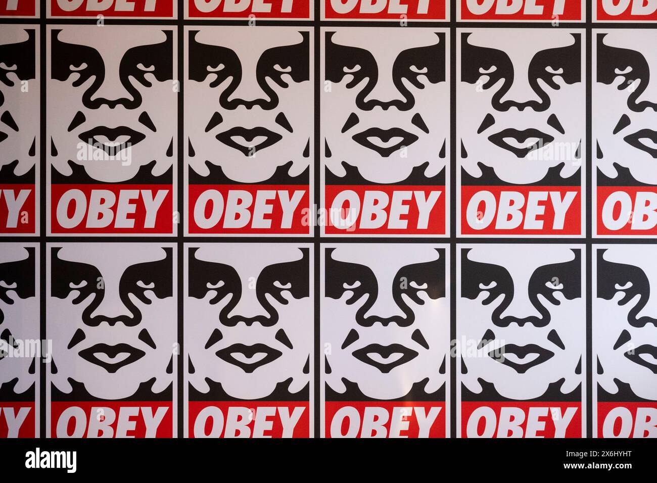 Opening of the exhibition Obey: The Art Of Shepard Fairey at Fabbrica ...
