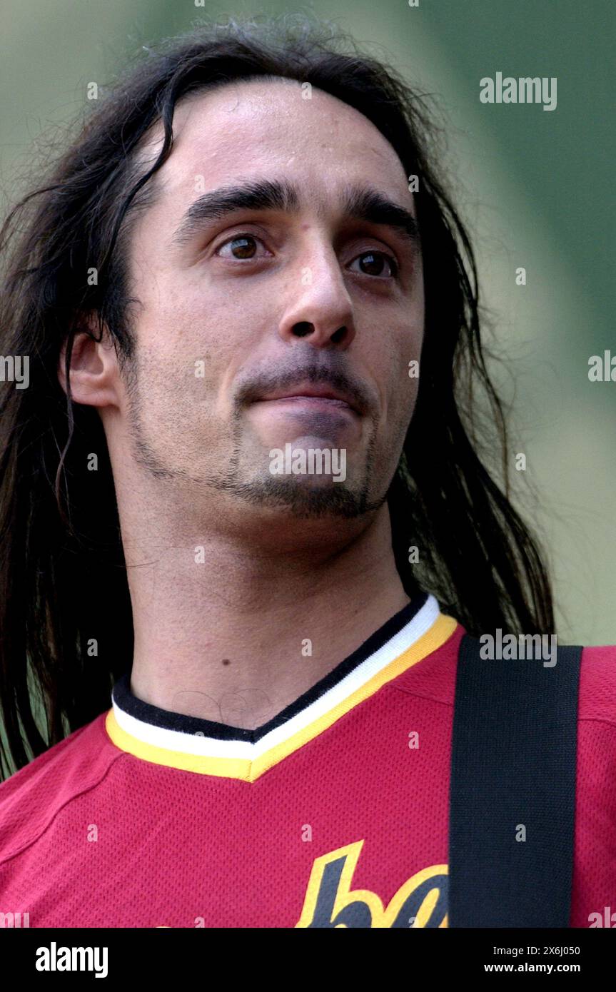 Imola Italy 13/06/2003: Tommy Massara guitarist of the Extrema, Italian ...