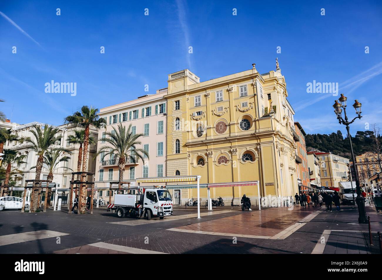 Nice, France - 28 January 2024: The chapel of Mercy, known as the ...