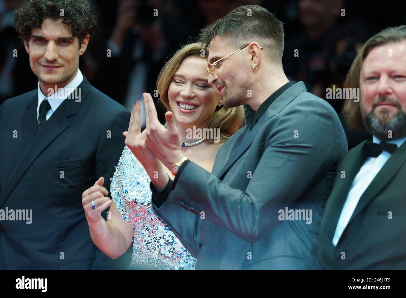 Cannes, France. 14th May, 2024. CANNES - MAY 14: Lea Seydoux and Raphael Quenard attending at ...