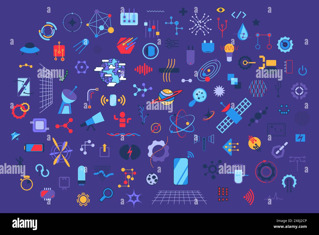 High tech traveler Stock Vector Images - Alamy