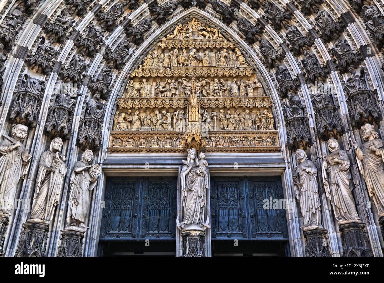 Cologne landmark, Germany. UNESCO World Heritage Site in Germany ...