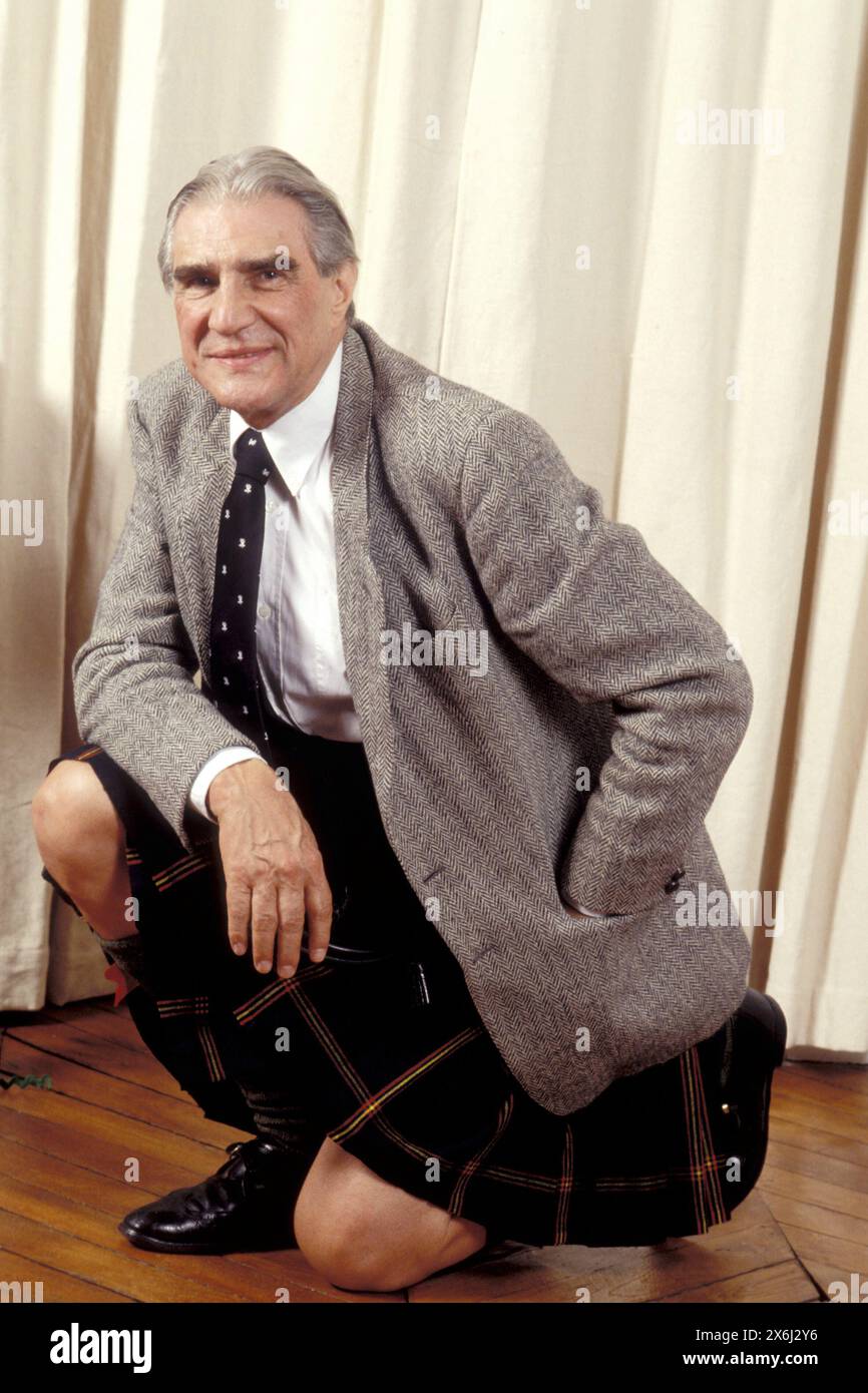 MALAURIE Jean - Date : 19951001 ©John Foley/Opale.photo Stock Photo - Alamy