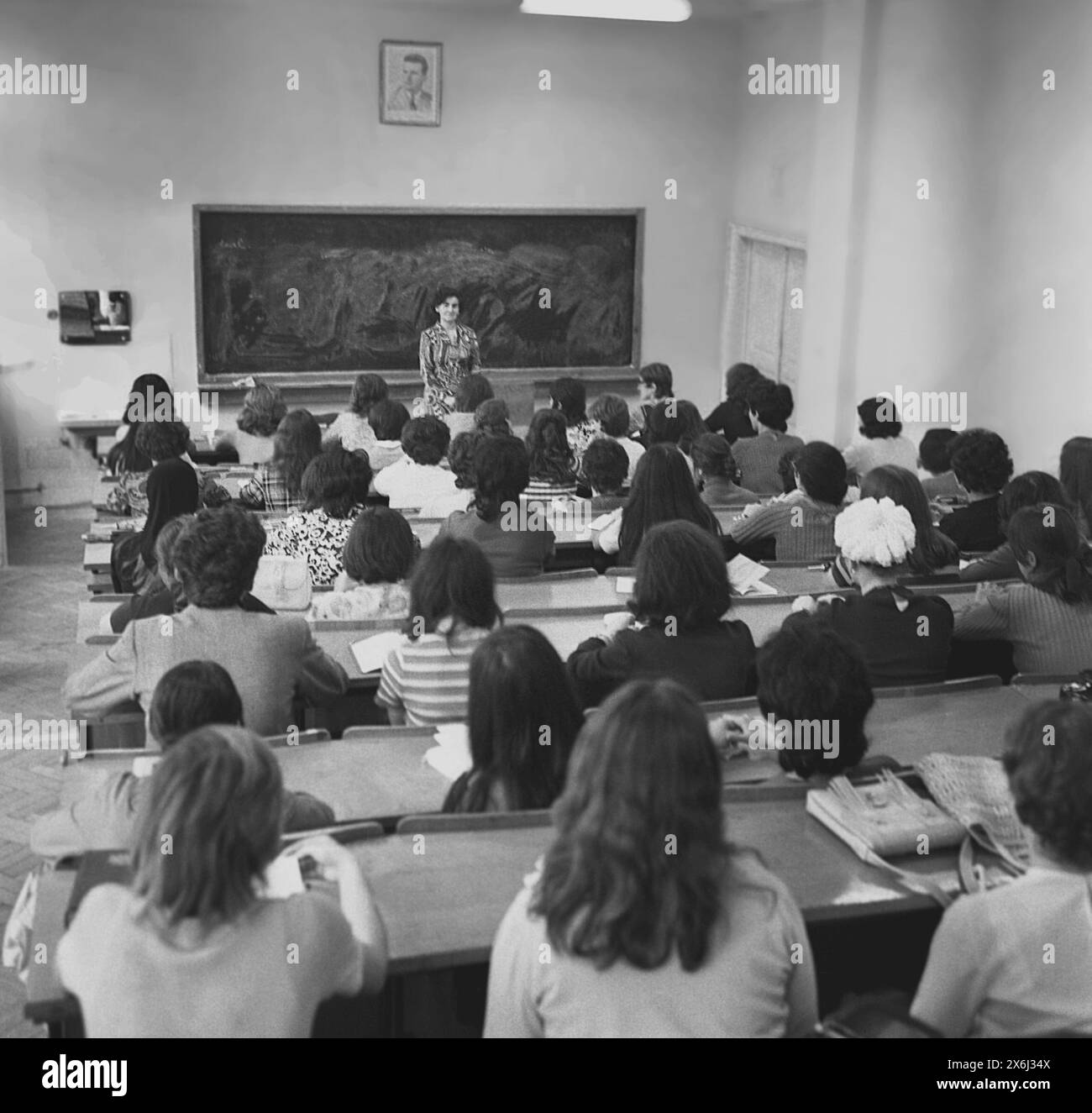 Socialist Republic of Romania in the 1970s. Teacher and college ...