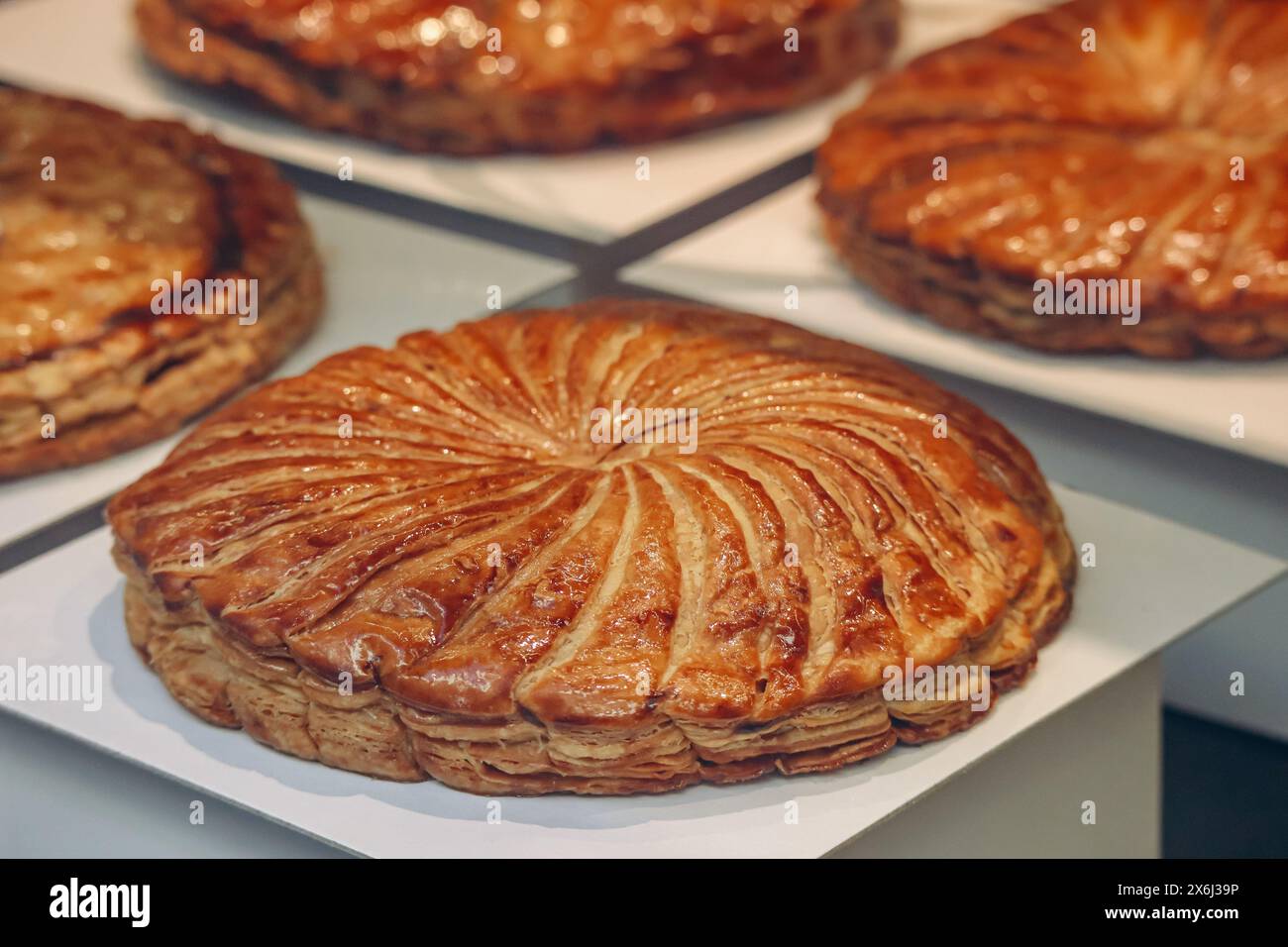 Northern French style "galette des rois" (translation - a king cake ...