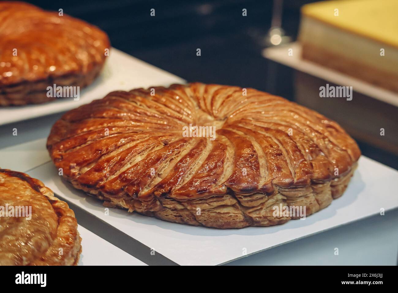 Northern French style "galette des rois" (translation - a king cake ...