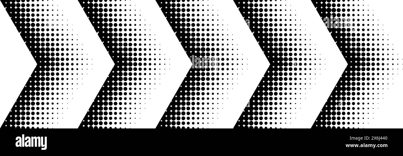 Banner with dots arrows. Vector illustration Stock Vector Image & Art ...