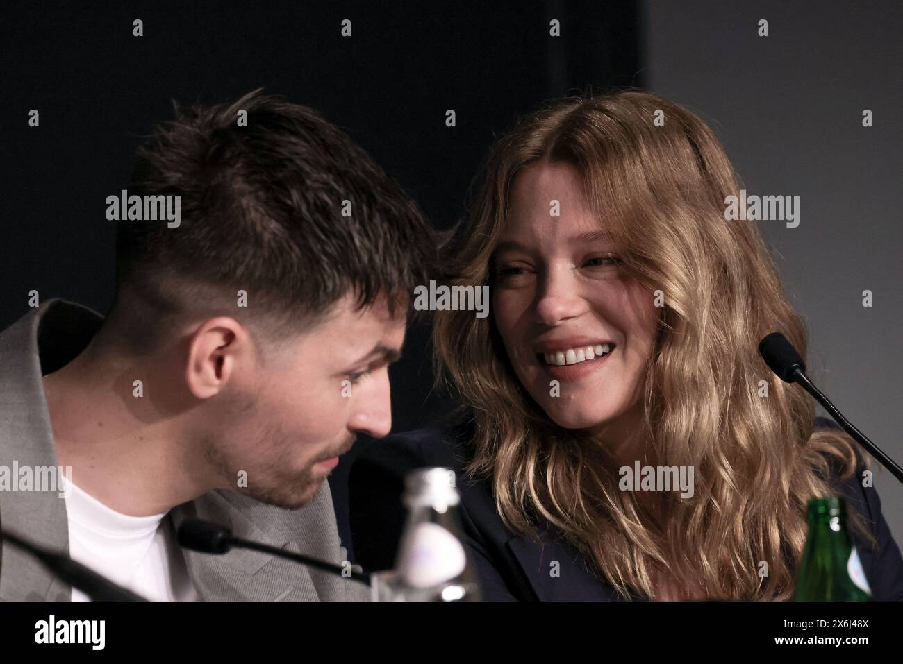 Cannes, France. 15th May, 2024. Raphael Quenard, Lea Seydoux attending Le Deuxieme Acte (The ...