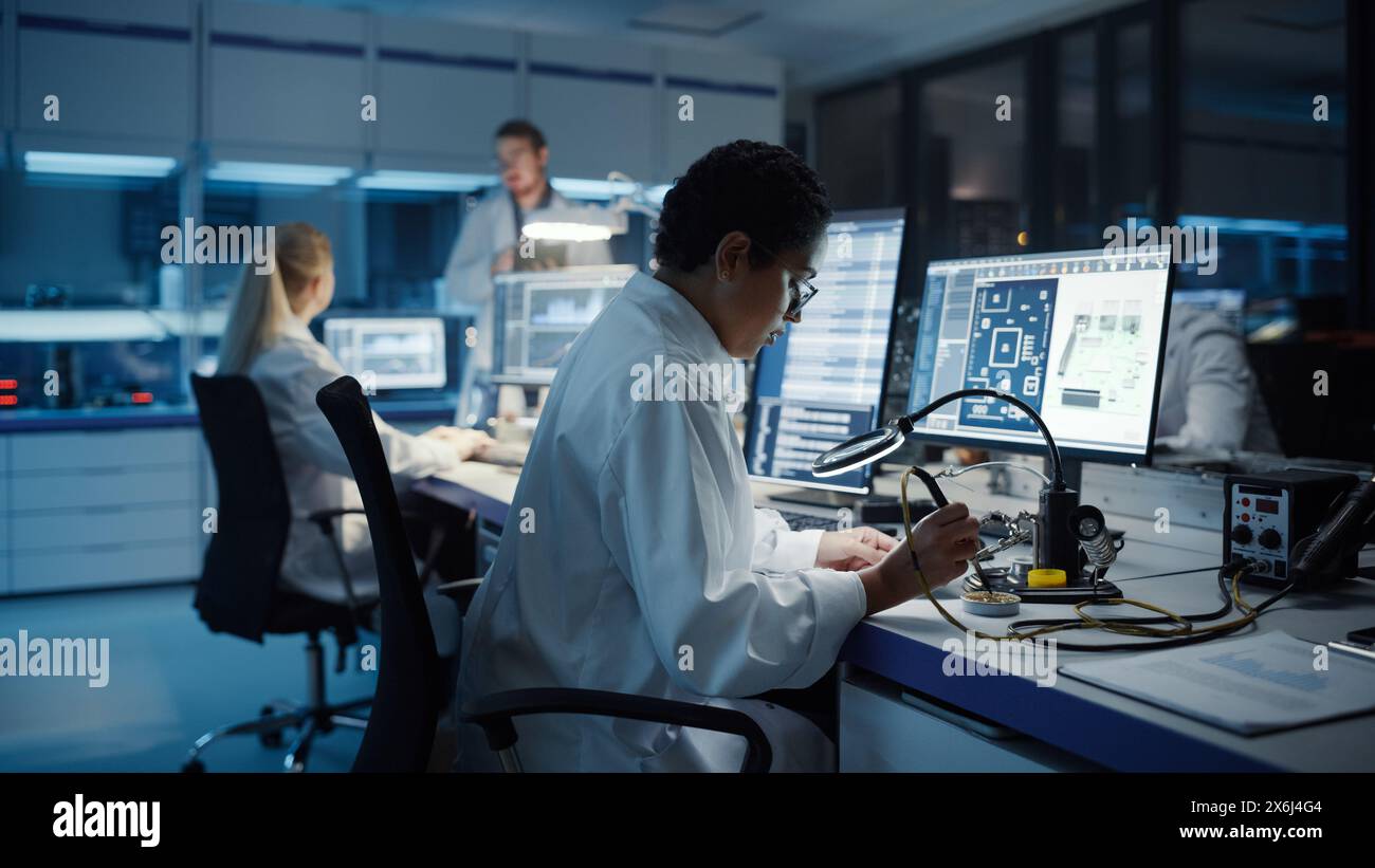 Computer hardware infographics motherboard cpu hi-res stock photography ...