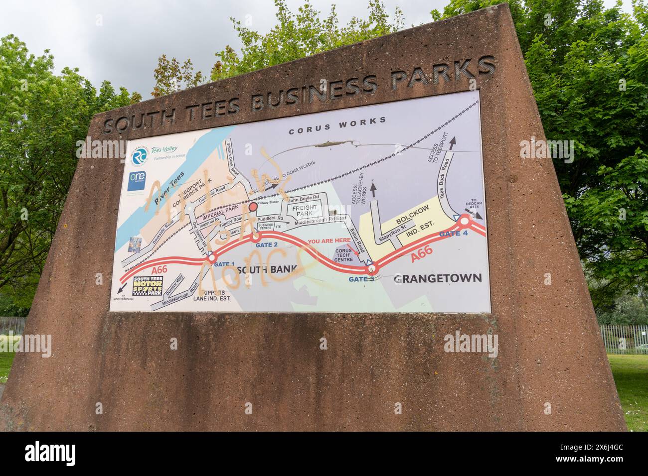 Former steelworks map hi-res stock photography and images - Alamy