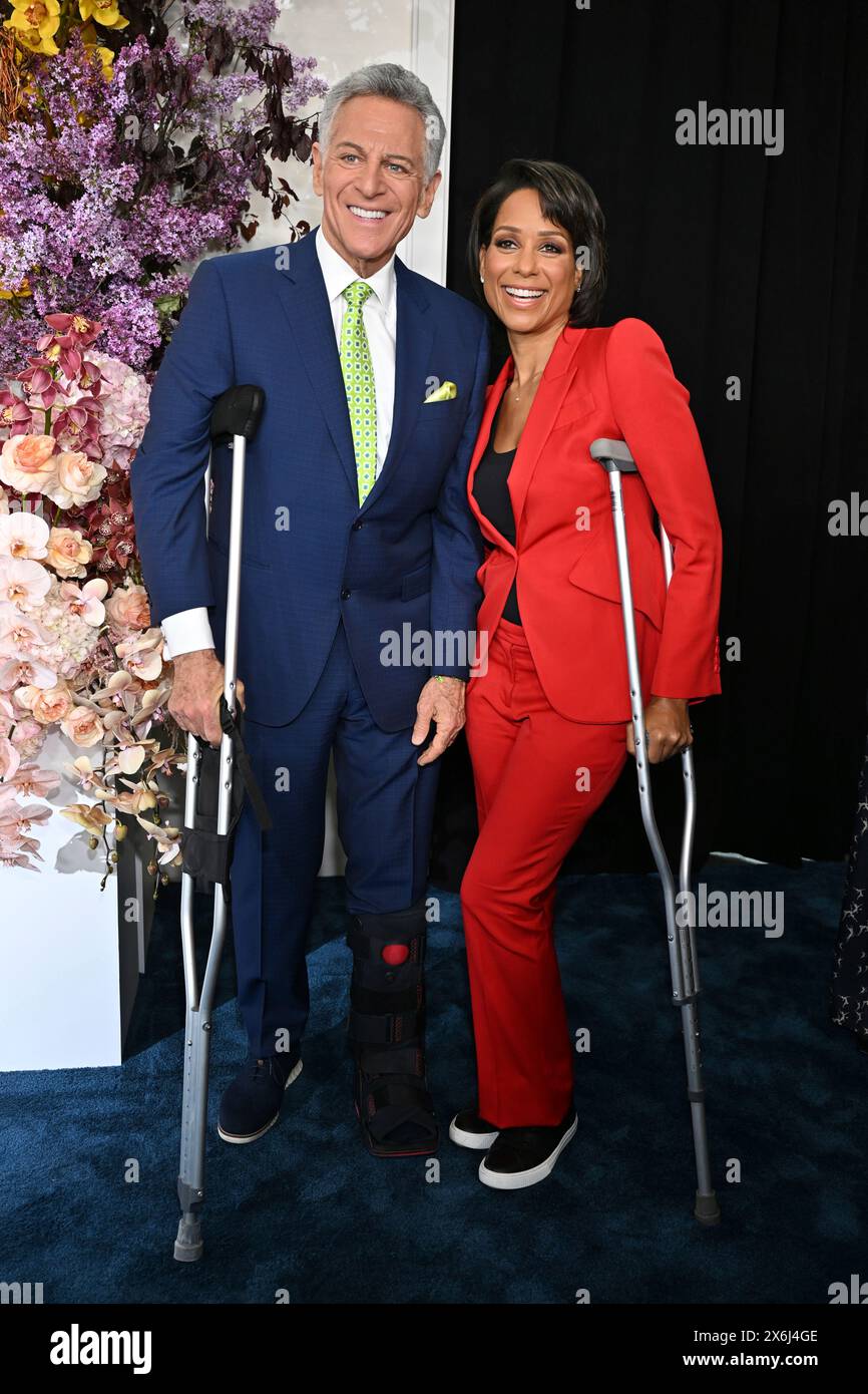 Photo by: NDZ/STAR MAX/IPx 2024 5/14/24 Bill Ritter and Sade Baderinwa ...